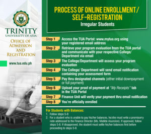 Online Enrollment/Self-Registration - TUA