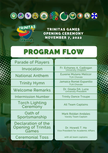 Trinitas Games 2022 - Trinity University of Asia