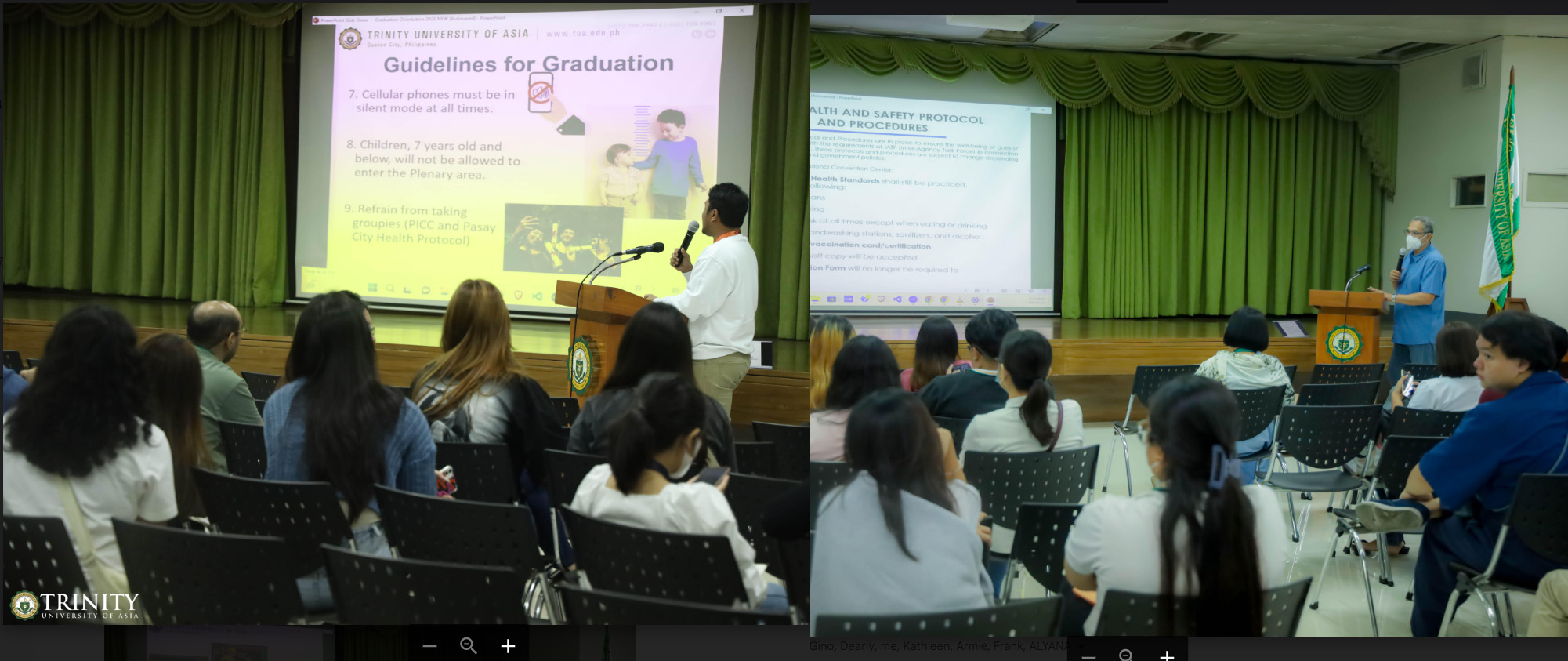 Graduation Orientation 2023 - TUA -TUA