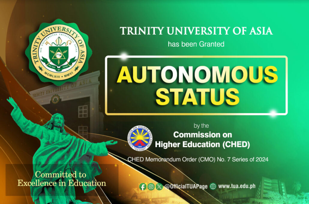Trinity University of Asia Granted Autonomous Status by CHED - Trinity ...